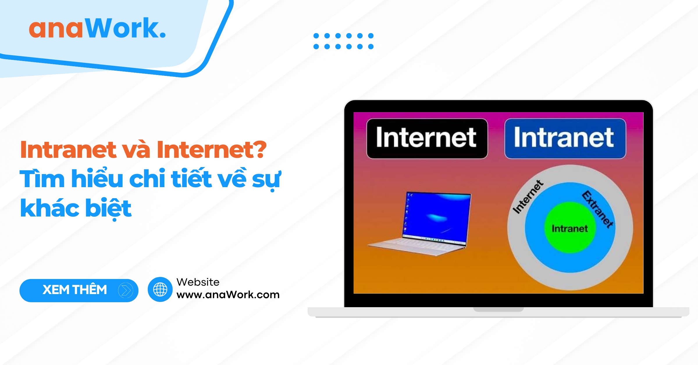Intranet và Internet: Tìm hiểu chi tiết về sự khác biệt - anaX.vn